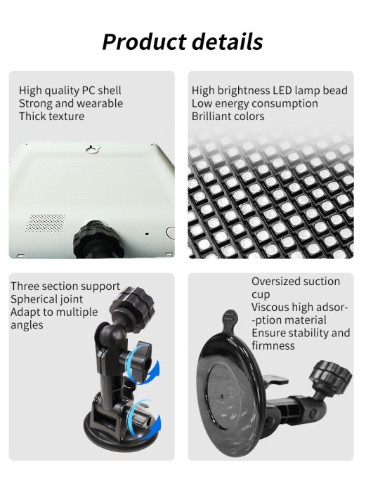 Small Interactive Car Rear Window LED Display - Dazzview