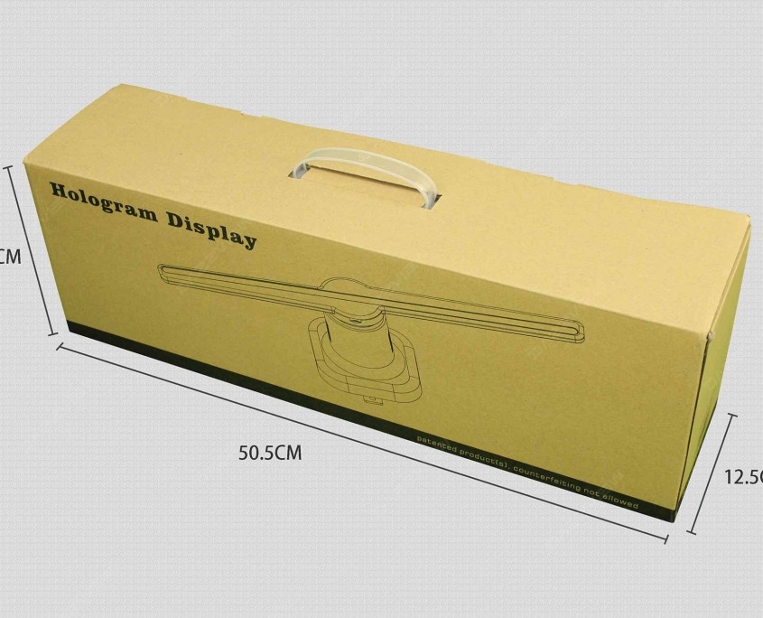 3D Fan Hologram LED Display - Dazzview Technology