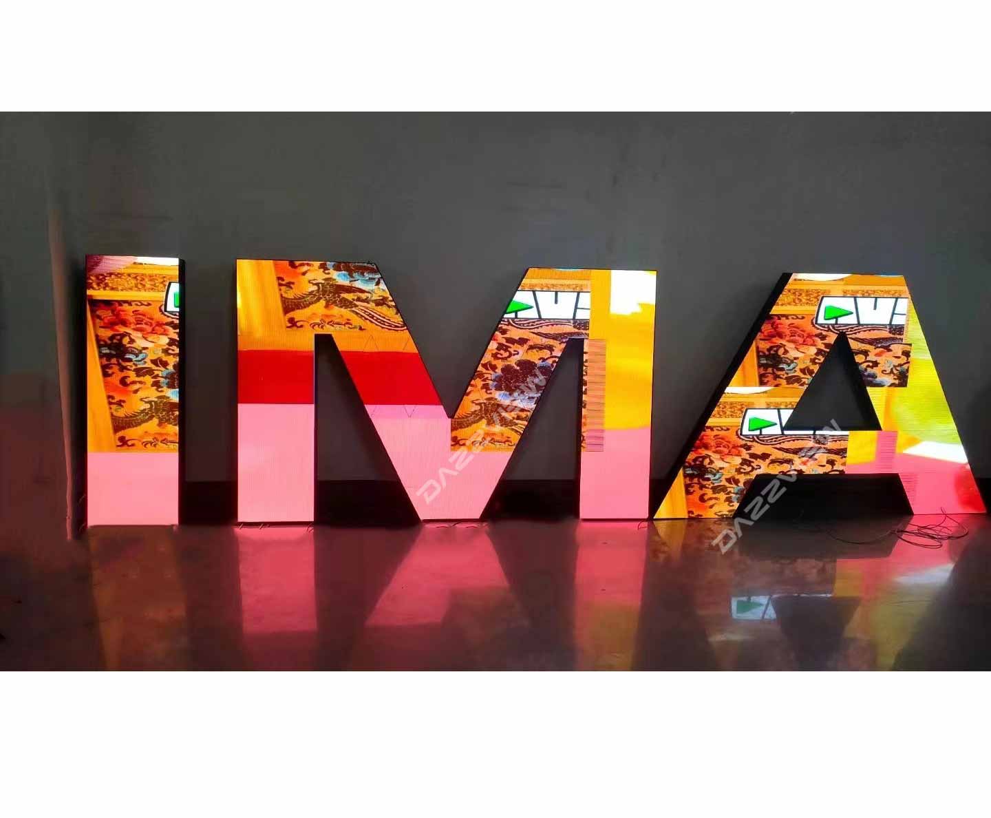 Creative Letter LED Display - Dazzview Technology