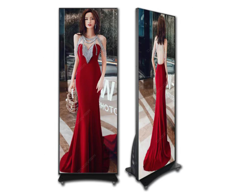Indoor LED Poster For the Retail Shop Showcase - Dazzview