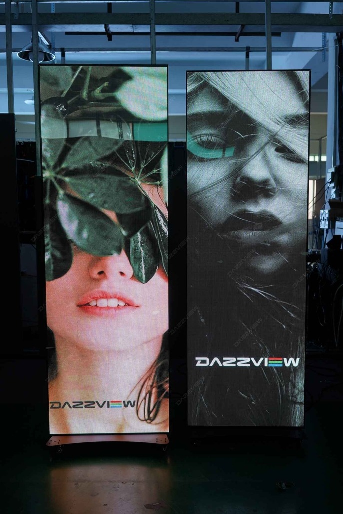 Indoor LED Poster For the Retail Shop Showcase - Dazzview