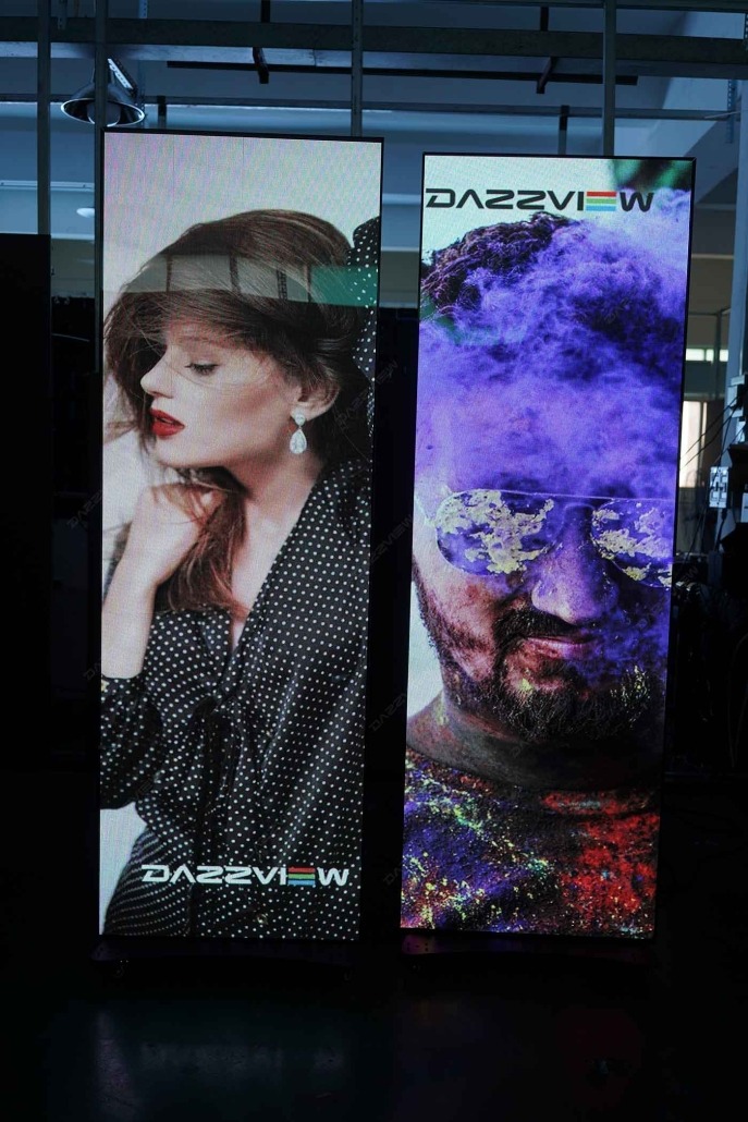 Indoor LED Poster For the Retail Shop Showcase - Dazzview