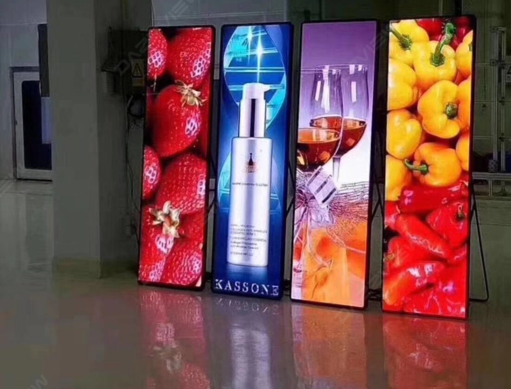 Indoor LED Poster For the Retail Shop Showcase - Dazzview