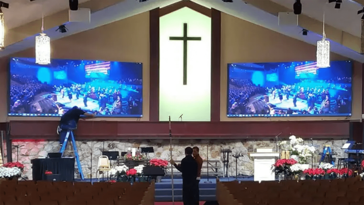 Church - Dazzview LED Displays | Chinese Leading LED Display Screen ...