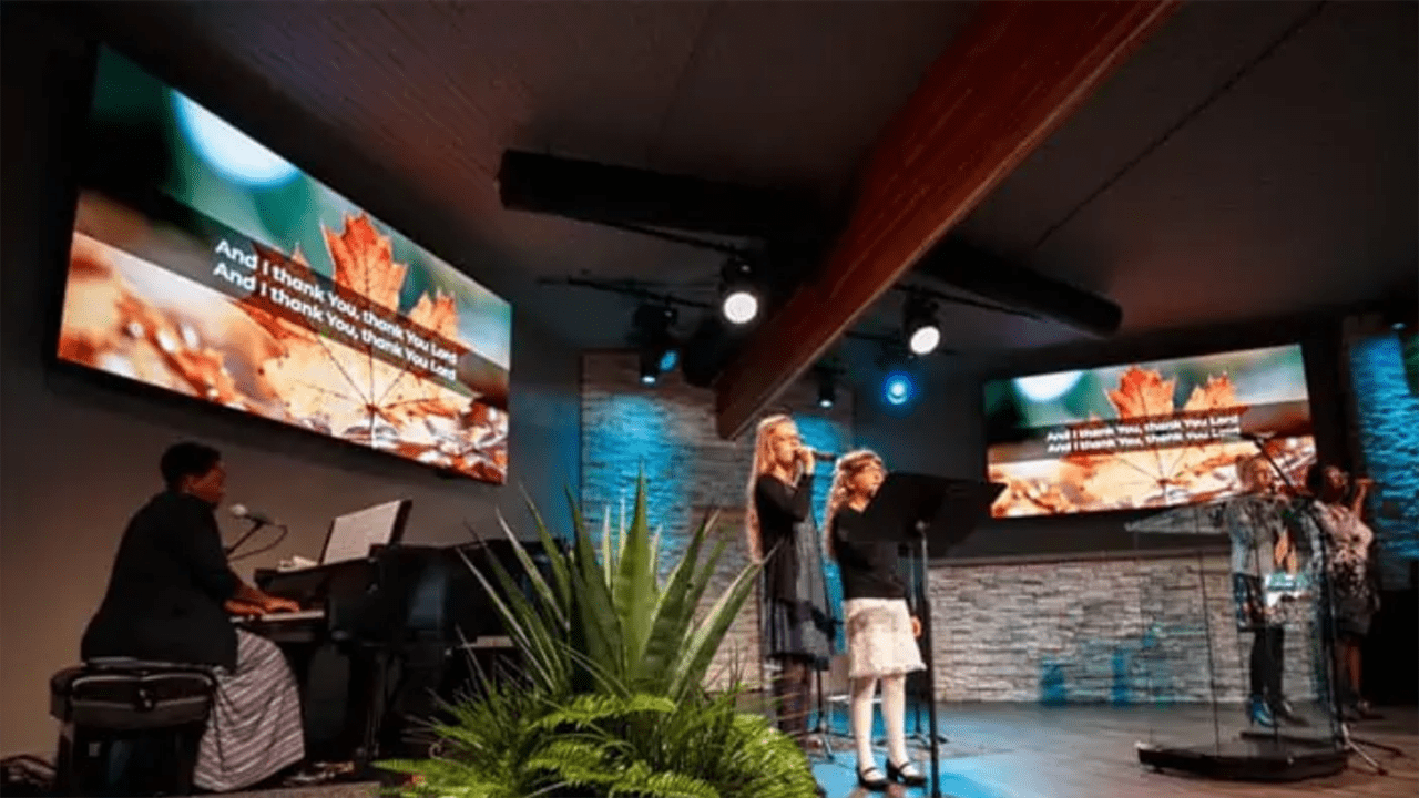 Church - Dazzview LED Displays | Chinese Leading LED Display Screen ...