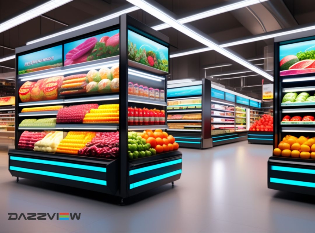Supermarket LED Display - Dazzview LED Displays | Chinese Leading LED ...