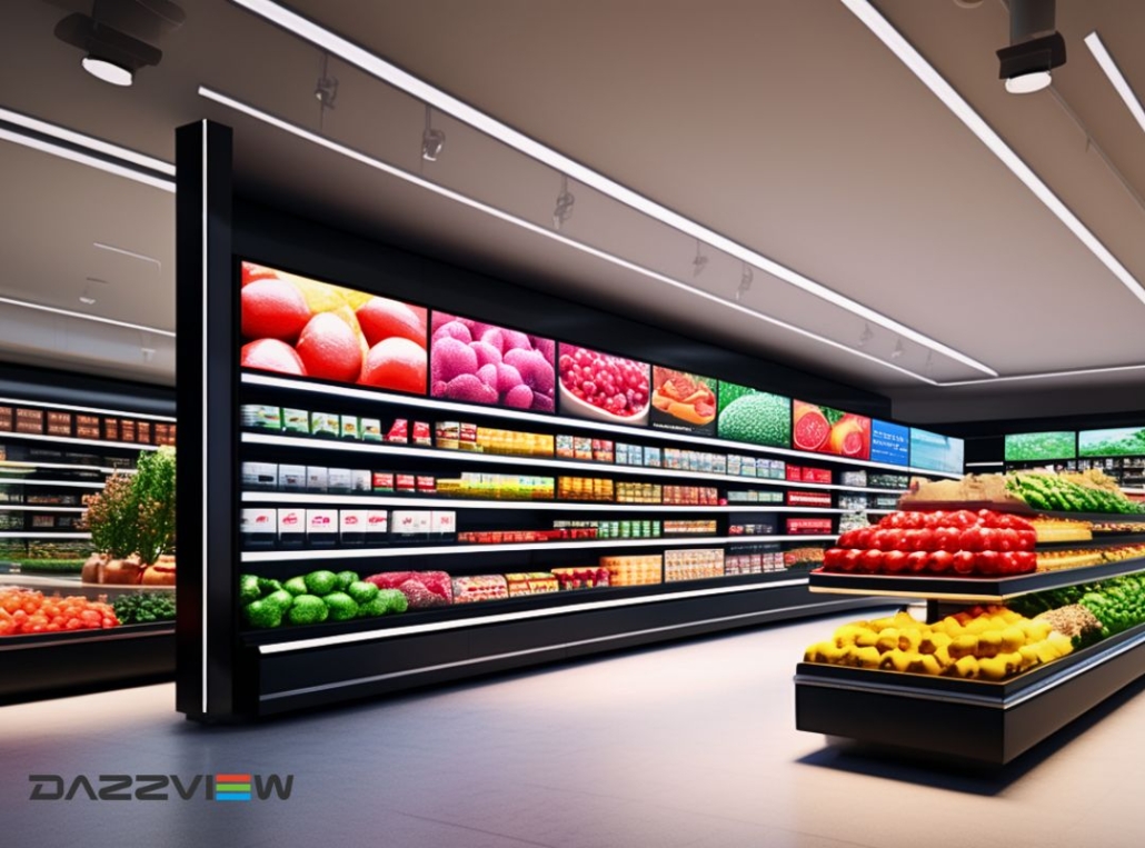 Supermarket Led Display Solution - Dazzview LED Displays | Chinese ...
