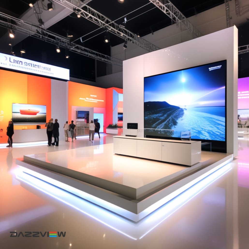 Exhibition LED Display - Dazzview LED Displays | Chinese Leading LED ...