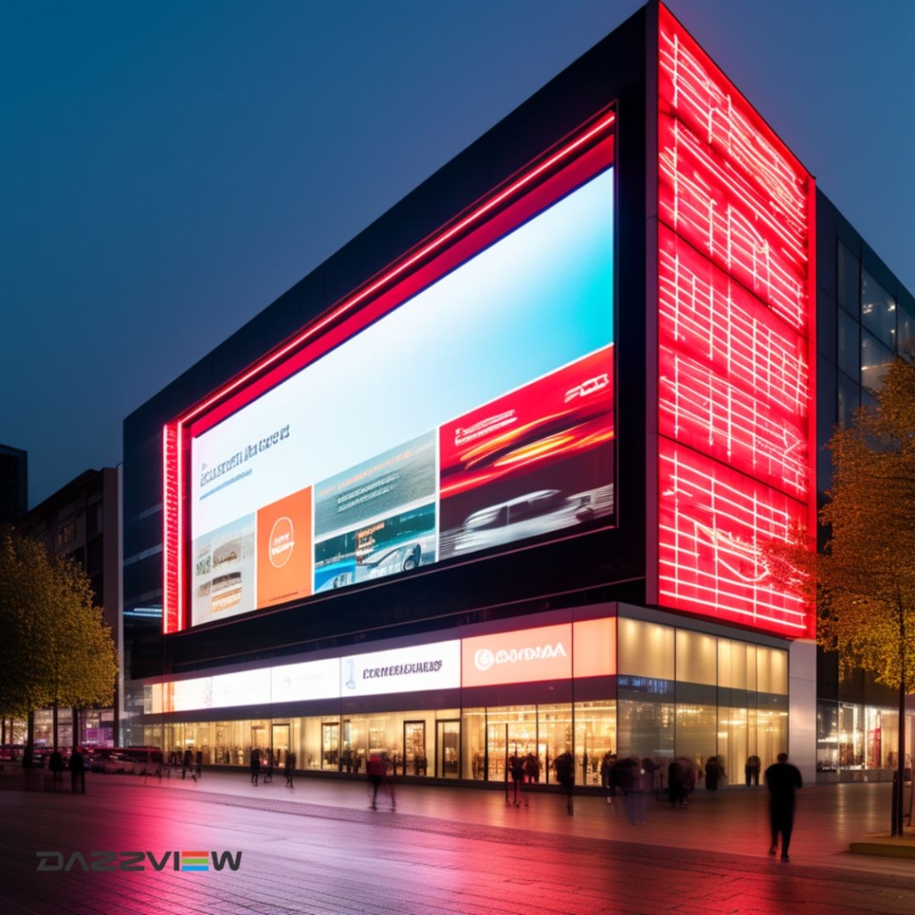 Media Facade LED Display - Dazzview LED Displays | Chinese Leading LED ...