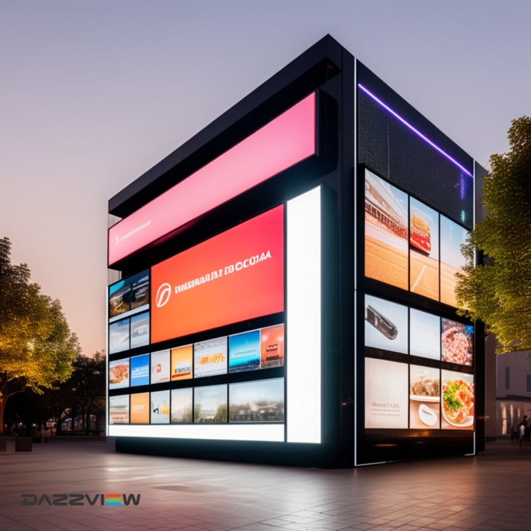 Media Facade LED Display Solution - Dazzview LED Displays | Chinese Leading LED Display Screen ...