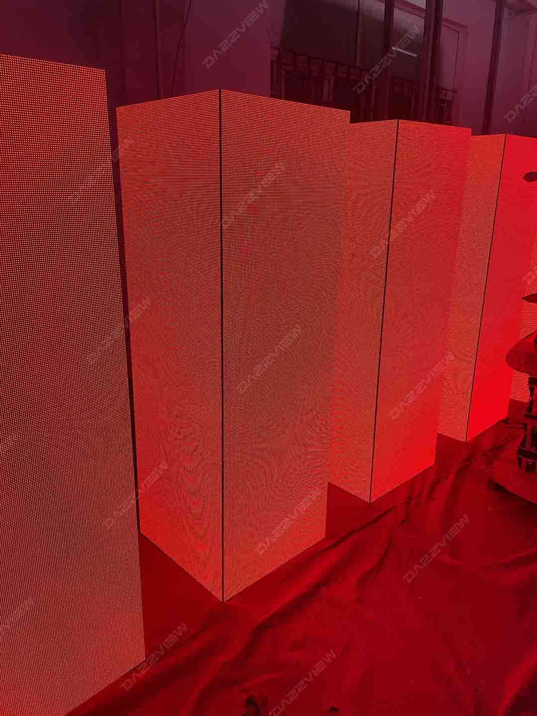 Rental Curved LED Display for Show - Dazzview Technology